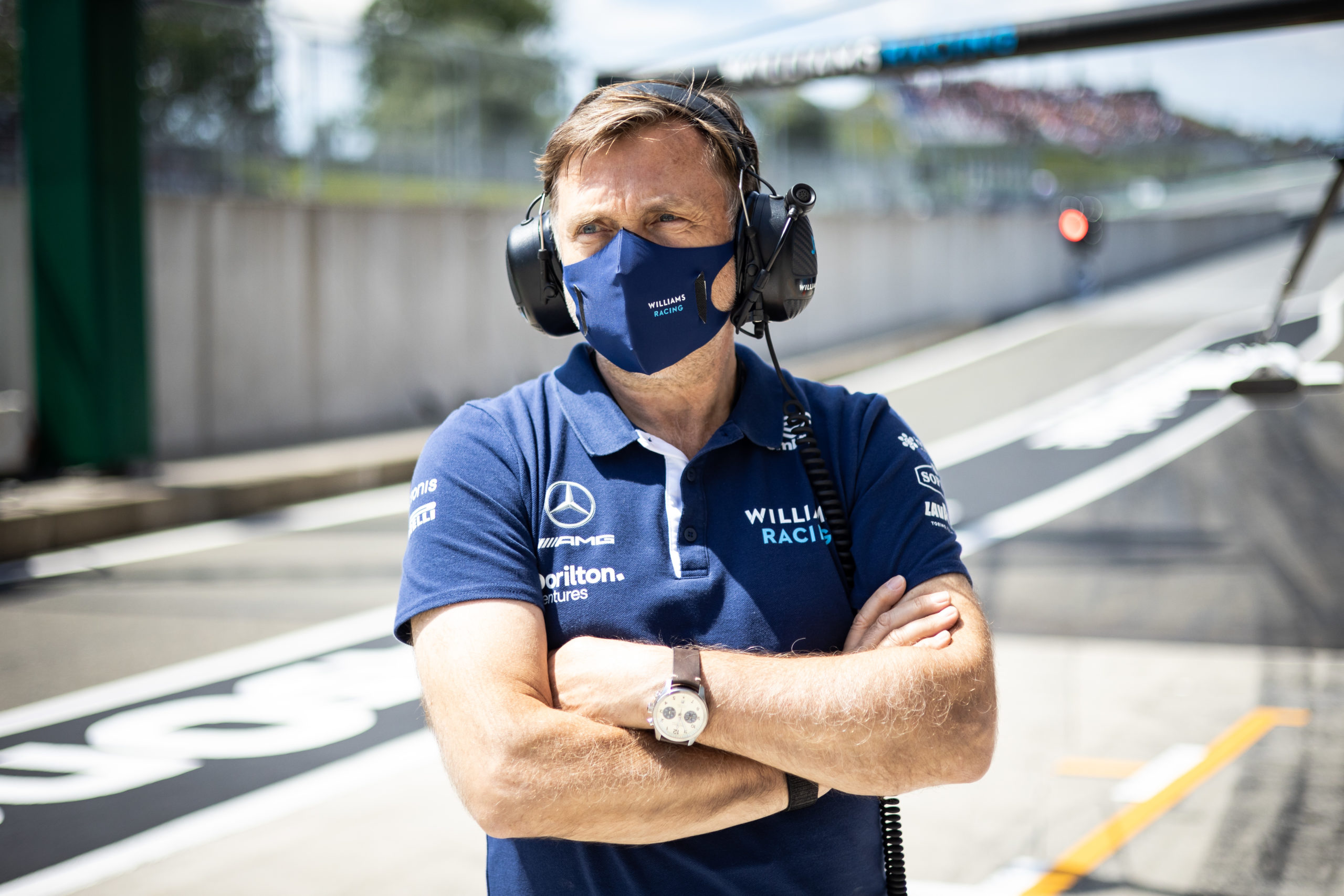Williams boss returns positive COVID test - Speedcafe.com