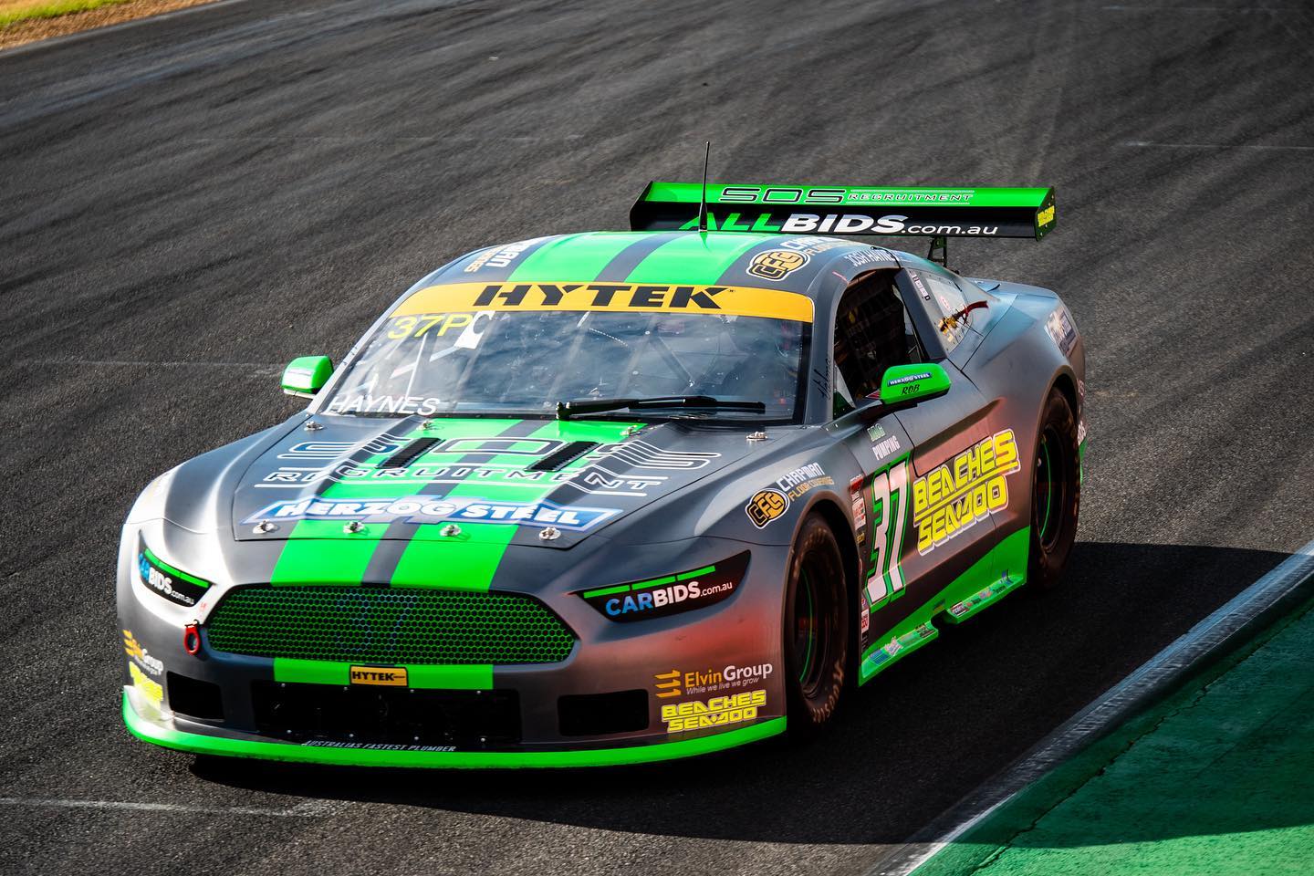 Haynes Mustang on TA2 provisional pole at Winton - Speedcafe.com