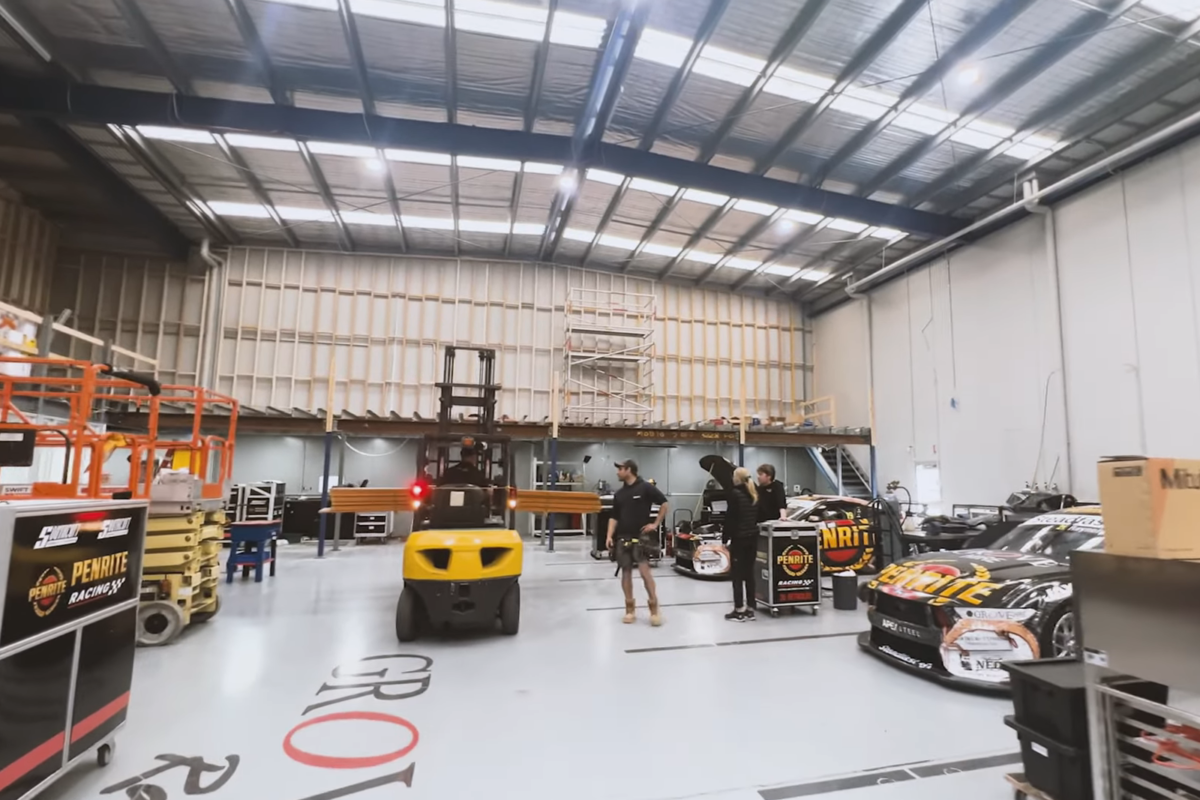 VIDEO: Grove Racing workshop rebuild - Speedcafe.com